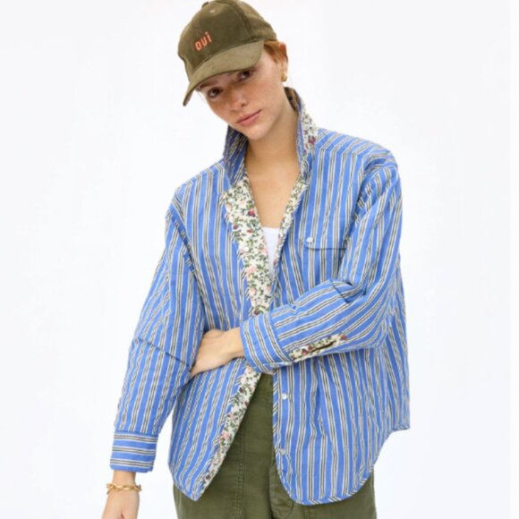 Clare V. | Jackets & Coats | Clare V Jaque Jacket Ditsy Floral | Poshmark